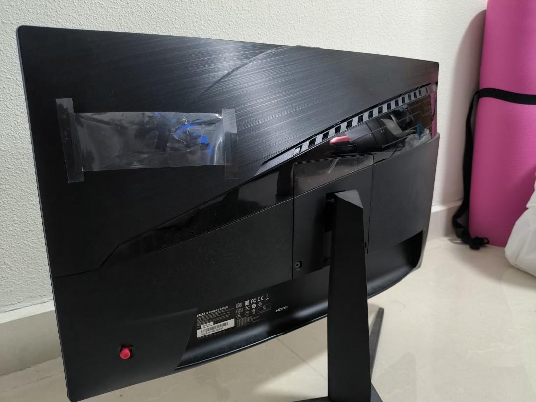 MSI Optix MAG241C 24'' inch FHD 144Hz gaming monitor, Computers & Tech ...