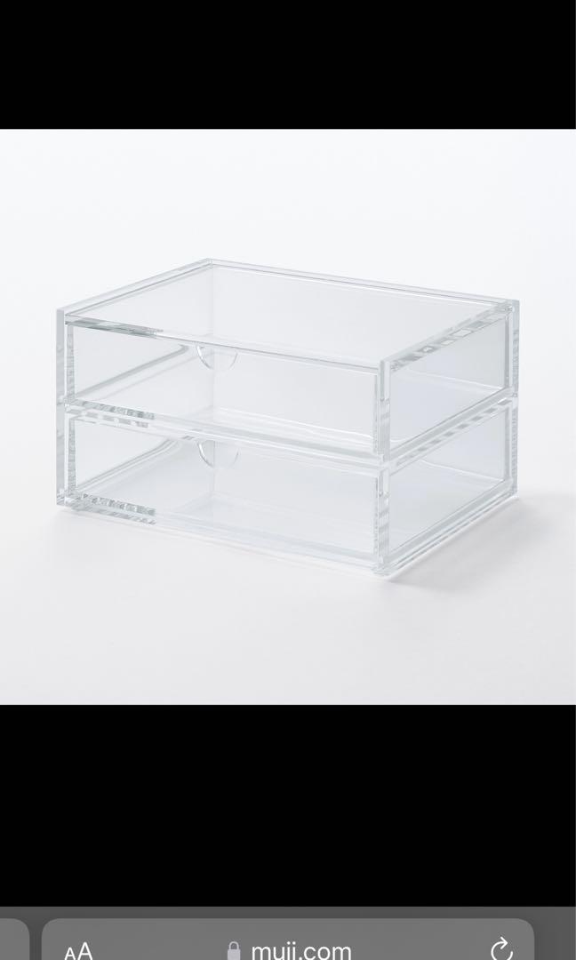 MUJI Acrylic Case, Women's Fashion, Watches & Accessories, Other ...