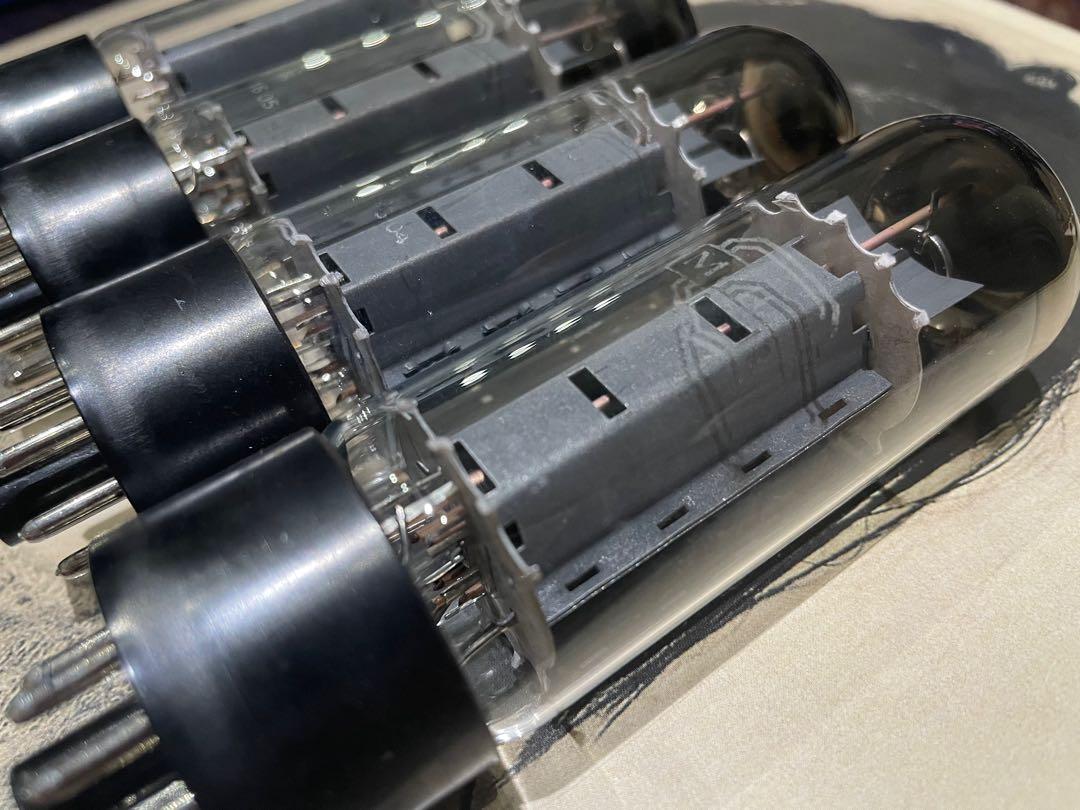 Mullard EL34 Quad power tubes, Audio, Other Audio Equipment on Carousell