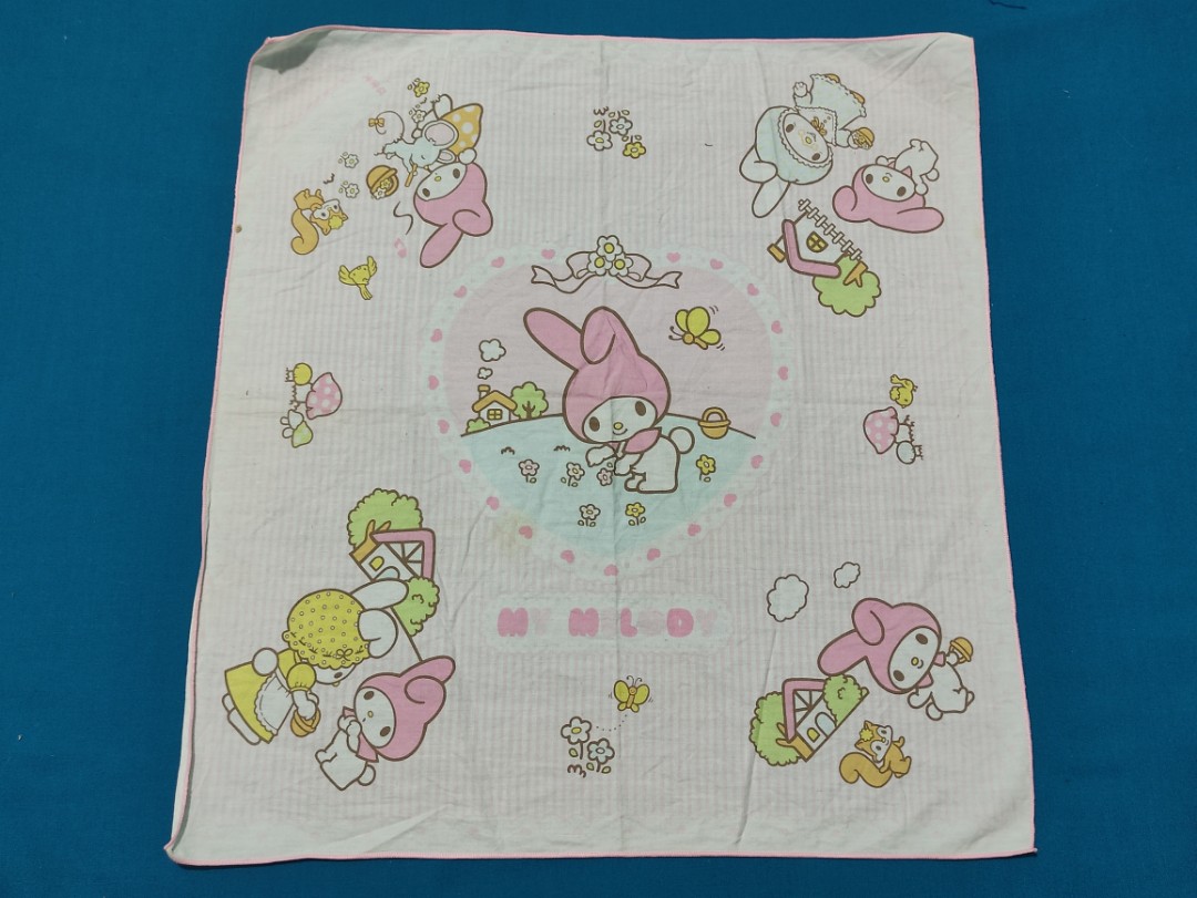 My Melody Sanrio Handkerchief Hanky Panyo, Women's Fashion, Watches & Accessories, Other ...