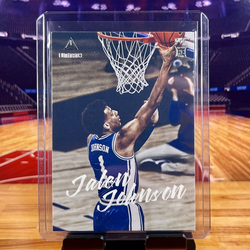 NBA Cards - Jalen Johnson 2021 Panini Chronicles Luminance Draft Picks ...