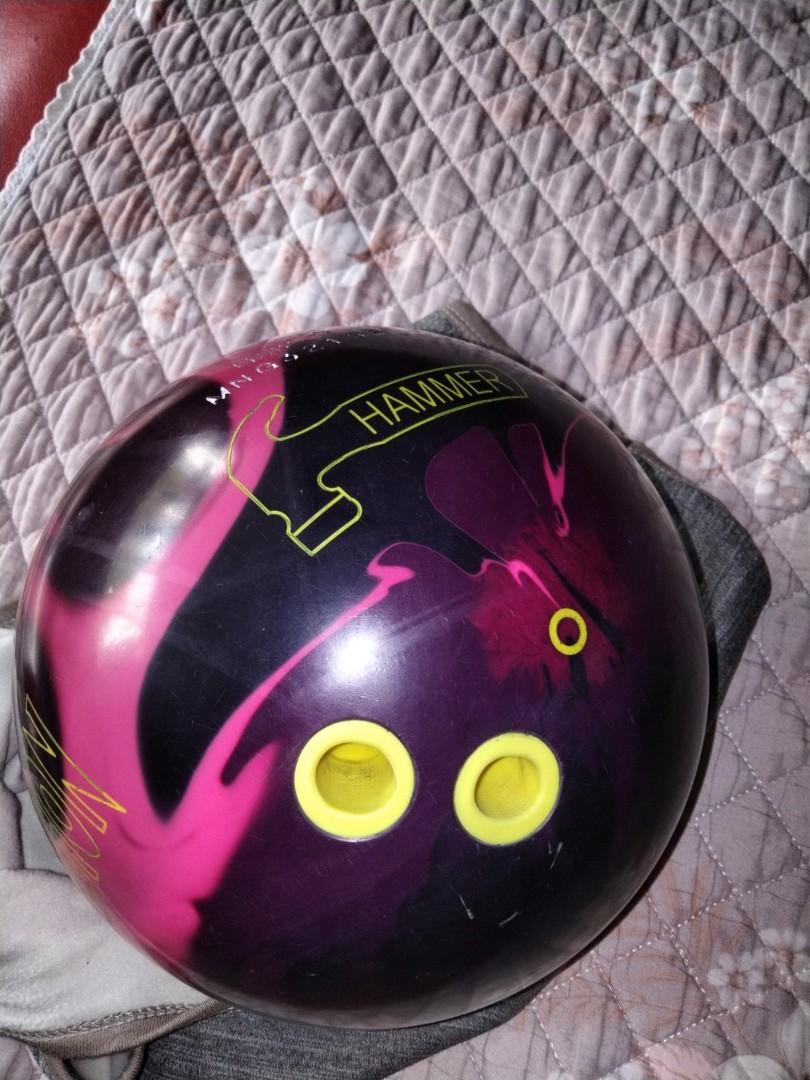 Obsession Pink Bowling Ball, Sports Equipment, Sports & Games ...