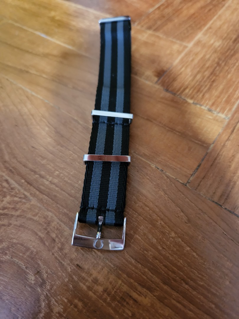 Omega 20MM Nato Strap for seamaster speedmaster, Luxury, Watches on ...