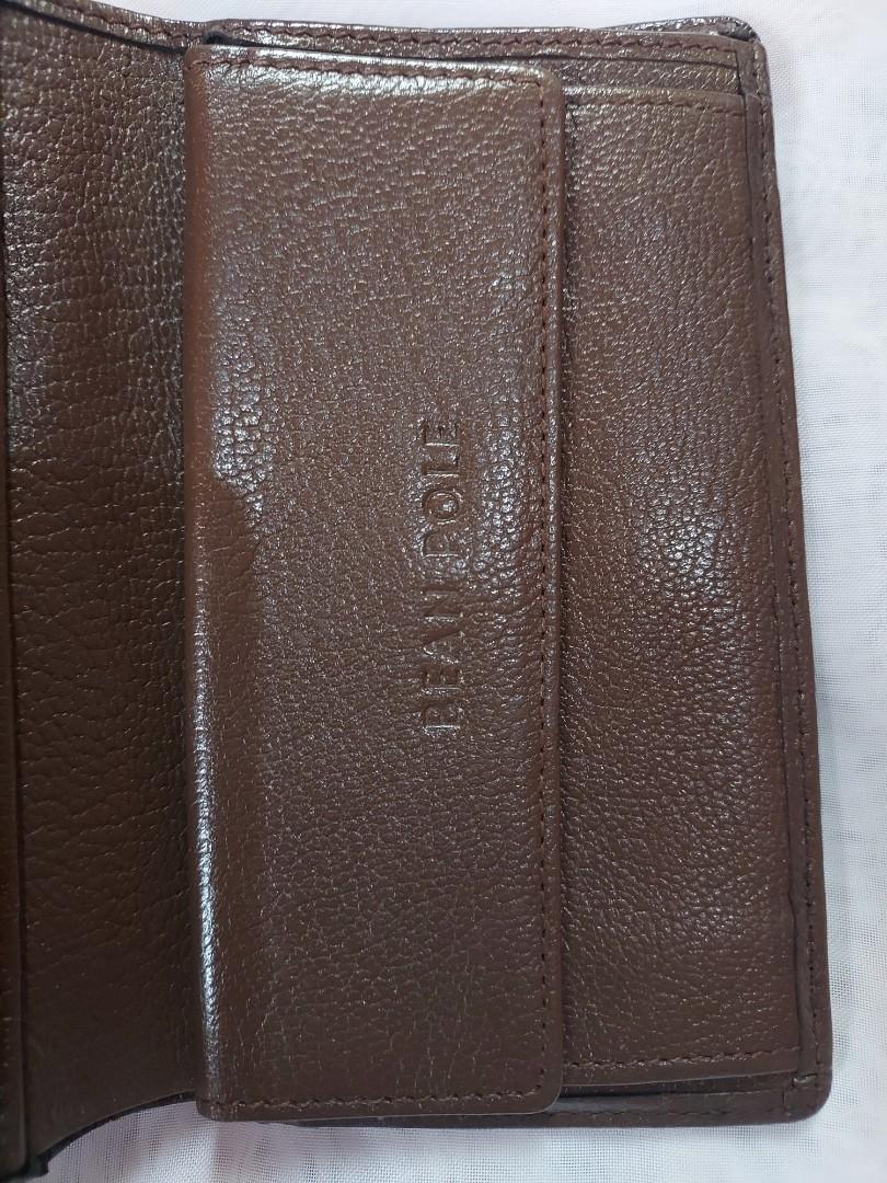 Original Bean Pole Trifold Wallet, Luxury, Bags & Wallets on Carousell