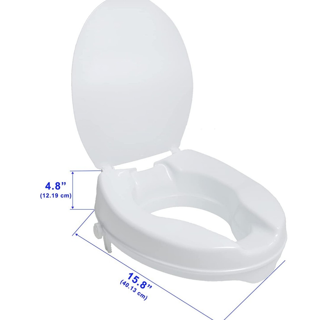 PCP 2" Toilet Seat with Lid, Furniture & Home Living, Bathroom ...