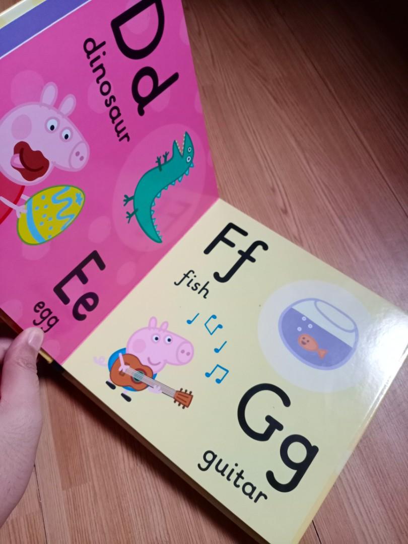 Peppa Pig ABC with Peppa Boardbook, Hobbies & Toys, Books & Magazines ...