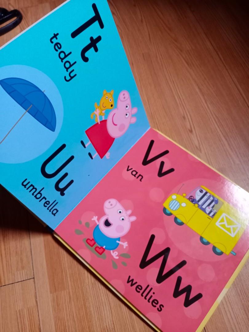 Peppa Pig ABC with Peppa Boardbook, Hobbies & Toys, Books & Magazines ...