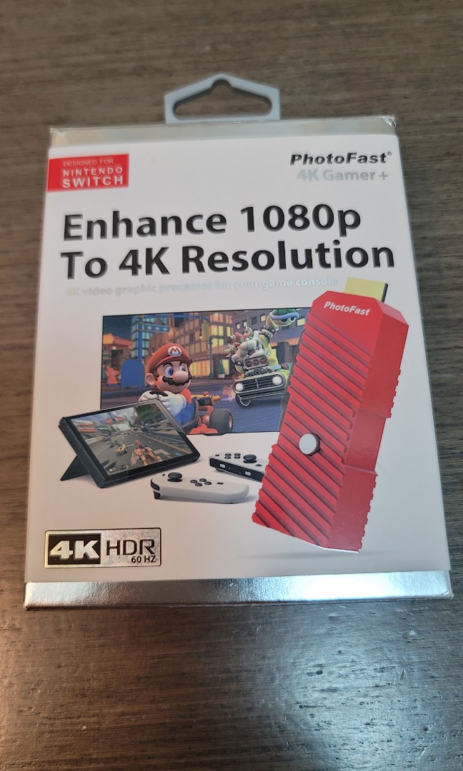 PhotoFast 4K Gamer+ 投影轉換器 Switch 1080P 轉 4K投影 色彩增豔, 電腦＆科技, 電腦周邊及配件, 電腦 ...