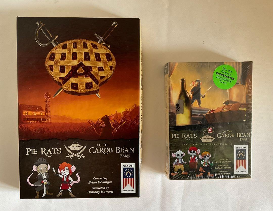 Pie Rats of The Carob Bean (board game 桌上遊戲), 興趣及遊戲, 玩具 & 遊戲類 - Carousell