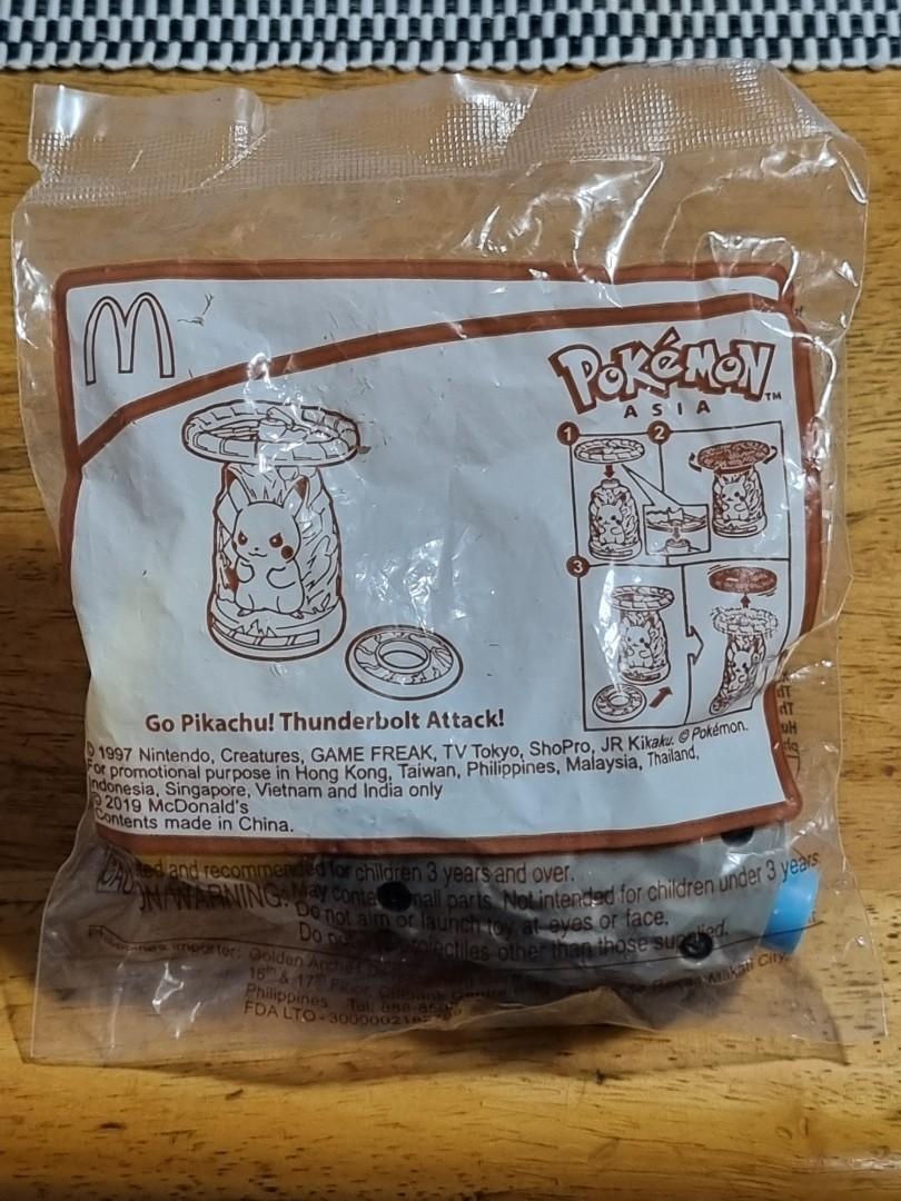 Pikachu Thunderbolt Attack McDonald's Toy, Hobbies & Toys, Toys & Games ...