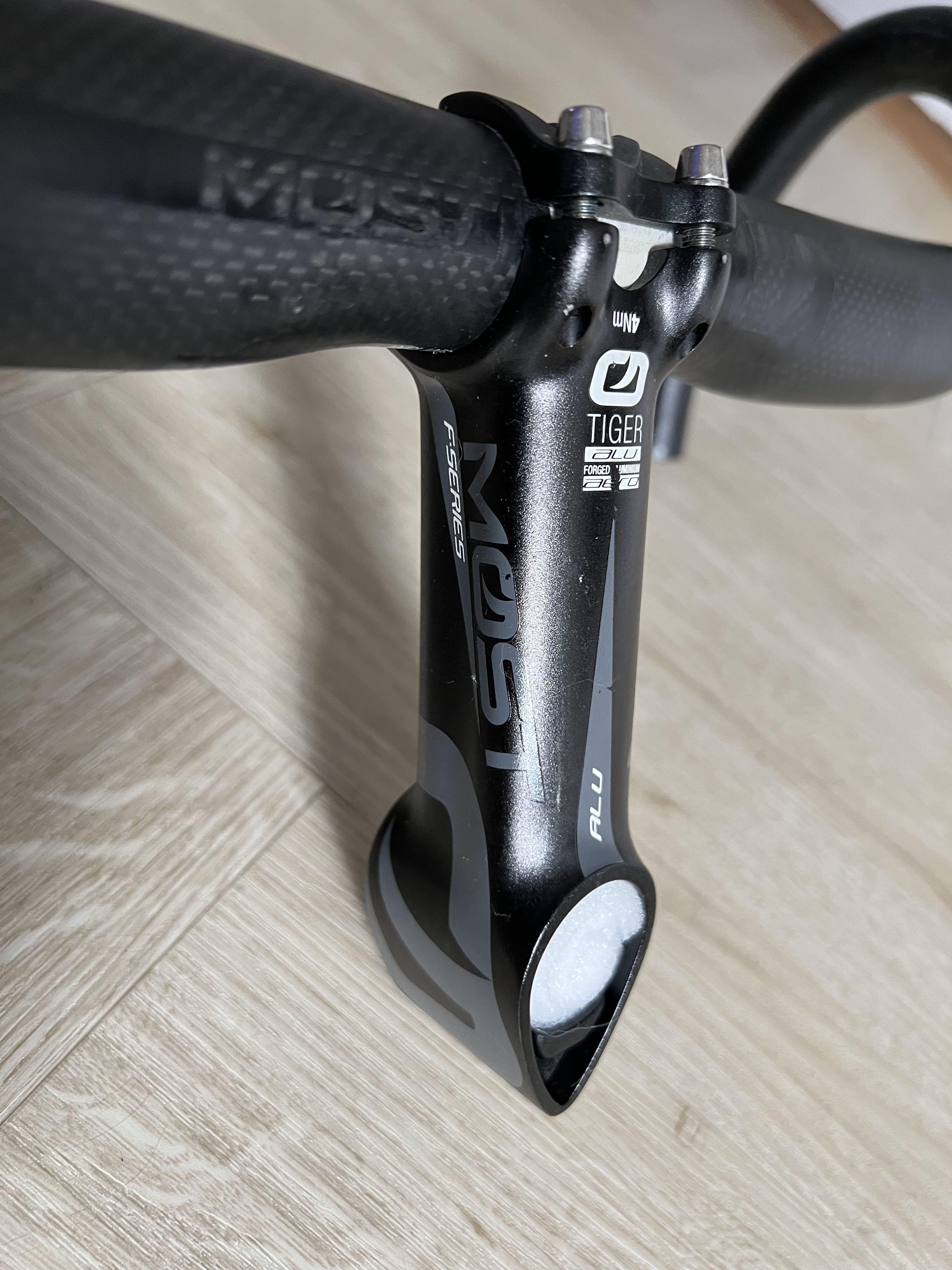 Pinarello MOST Tiger stem and handlebar, Sports Equipment, Bicycles ...