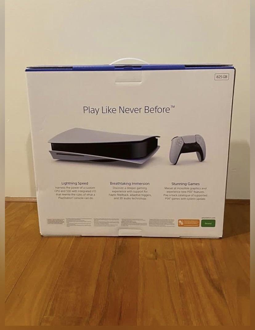 PlayStation 5 Disc Edition, Video Gaming, Video Game Consoles ...
