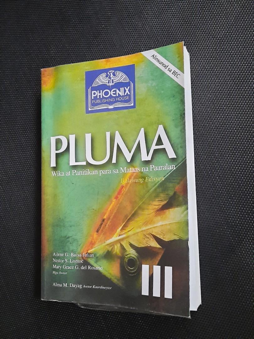 Pluma 3 - Grade 9 Filipino Reference book, Hobbies & Toys, Books ...