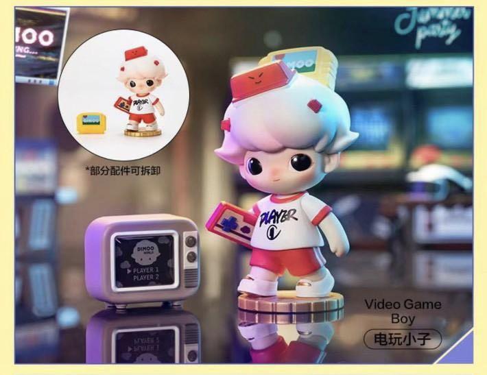 POPMART X Dimoo Time Roaming Video Gamer Boy, Hobbies & Toys, Toys ...