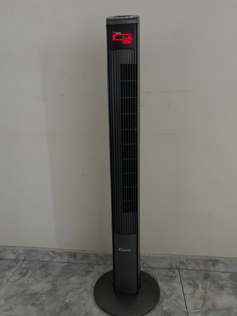 Powerpac Tower fan, Furniture & Home Living, Lighting & Fans, Fans on ...
