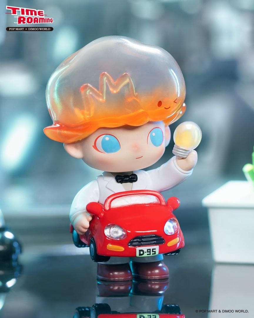 [Ready Stock]Pop Mart Dimoo Time Roaming Waves Of Inspiration Figurine ...