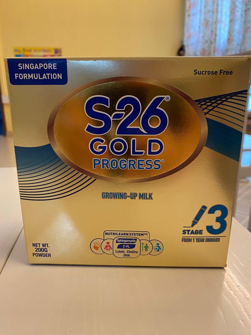 S-26 Gold Progress Stage 3 (200g), Babies & Kids, Nursing & Feeding ...