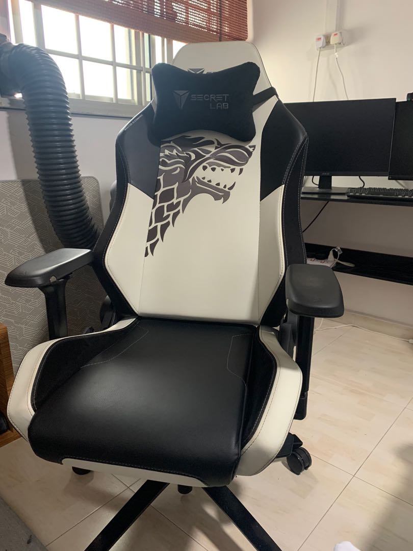 Secret Lab 2020 Omega House Of Stark Edition, Furniture & Home Living ...