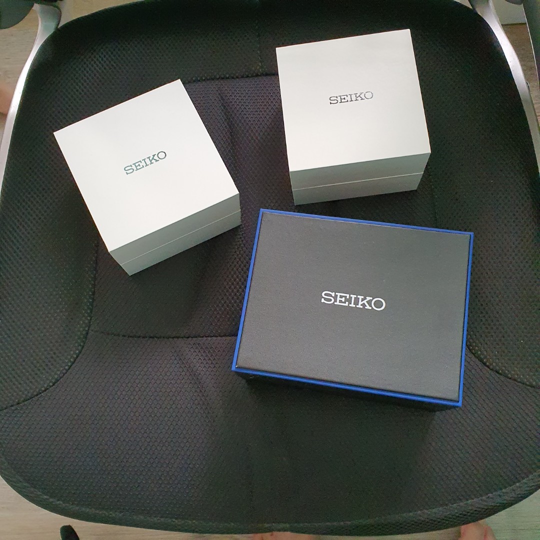 Seiko Watch Boxes, Luxury, Watches on Carousell