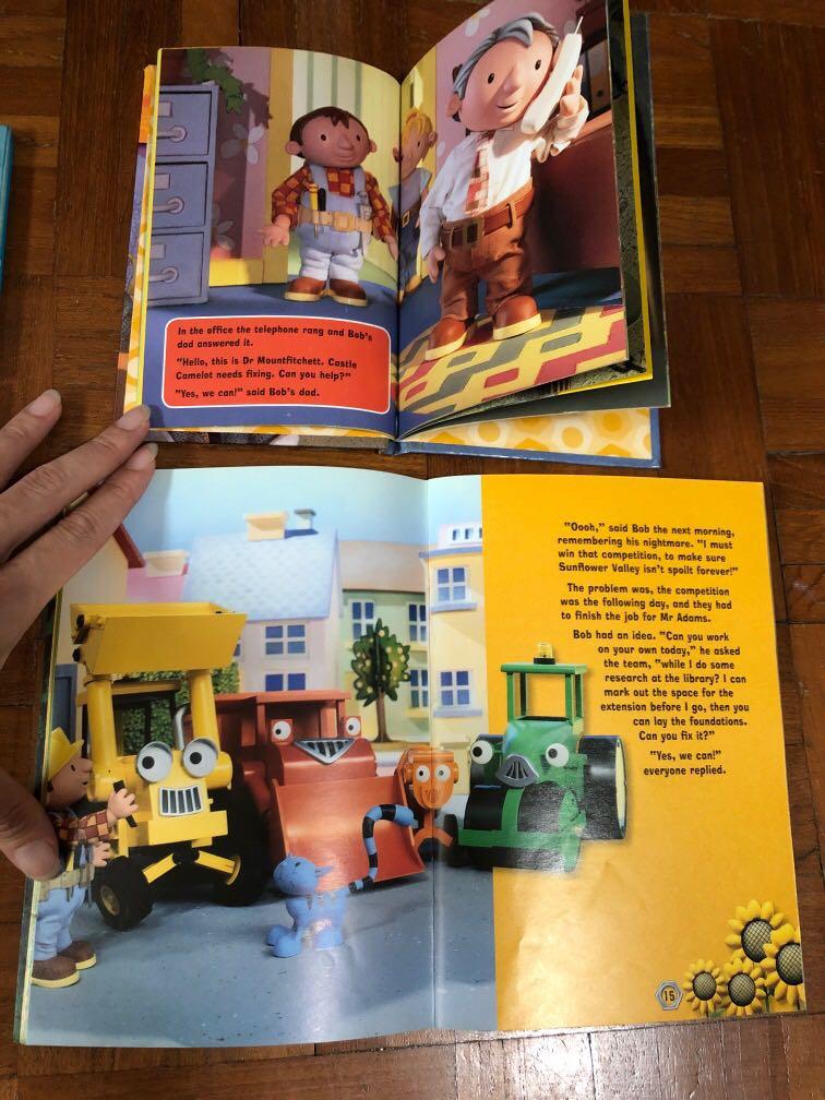 Set of 5 Bob the Builder books, Hobbies & Toys, Books & Magazines ...