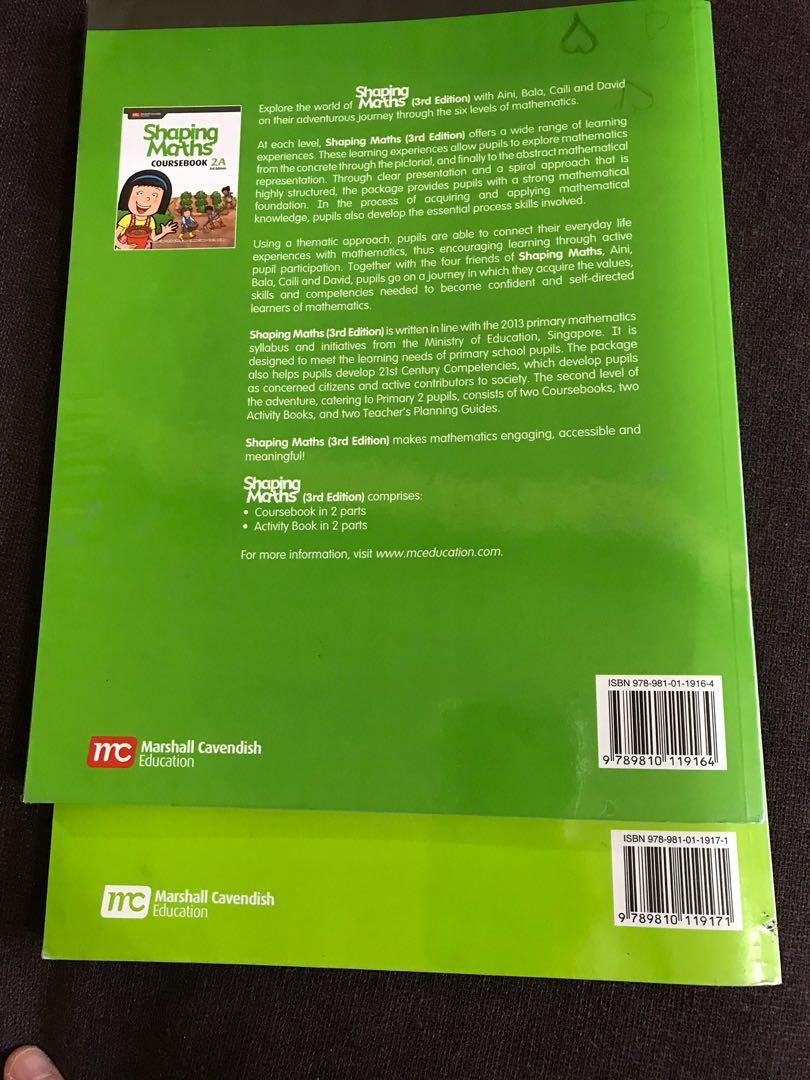 Shaping Maths Coursebook & Activity Book 2A, Buku & Alat Tulis, Buku ...