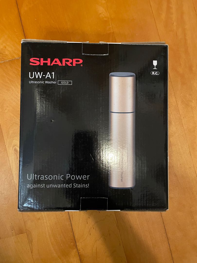 全新SHARP UW-A1 Ultrasonic Washer 洗衣棒, 家庭電器, 洗衣機及乾衣機 - Carousell