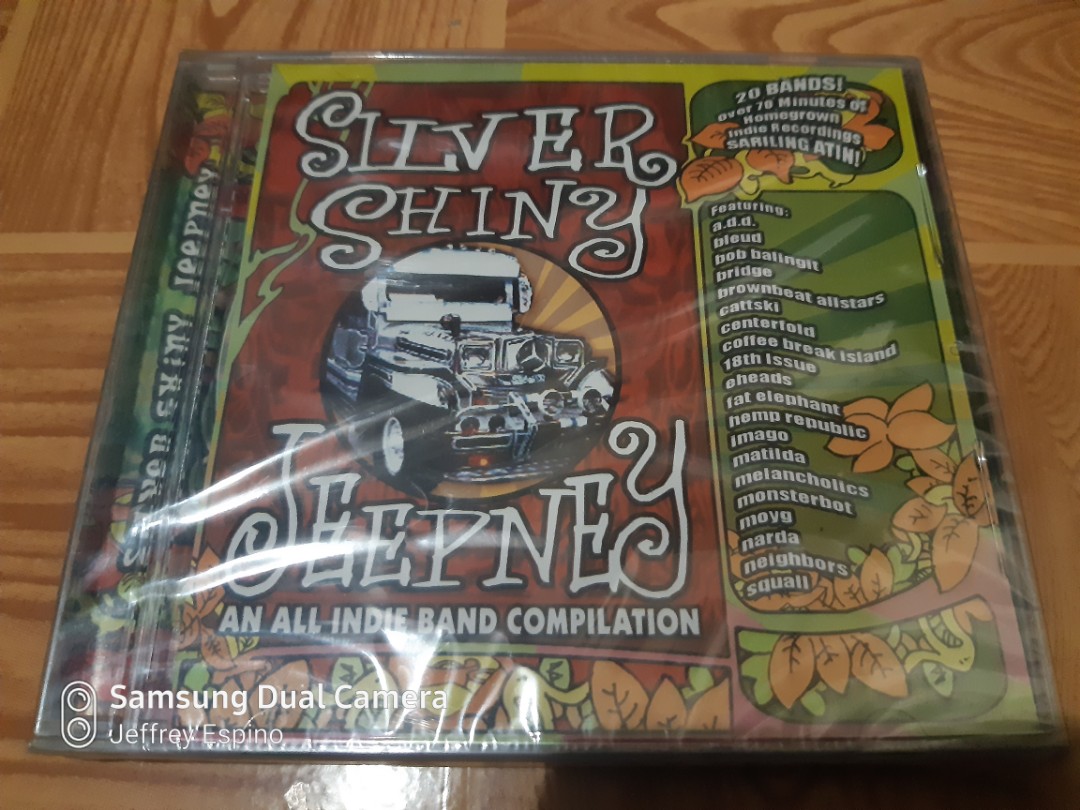 Silver Shiny Jeepney An All Indie OPM Band Compilation cd Eraserheads ...