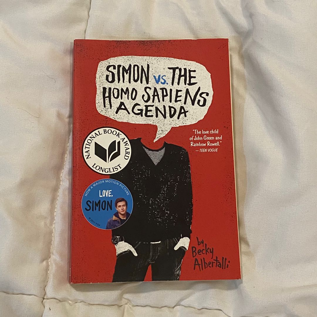 Simon vs. the Homo Sapiens Agenda by Becky Albertalli (Love, Simon ...