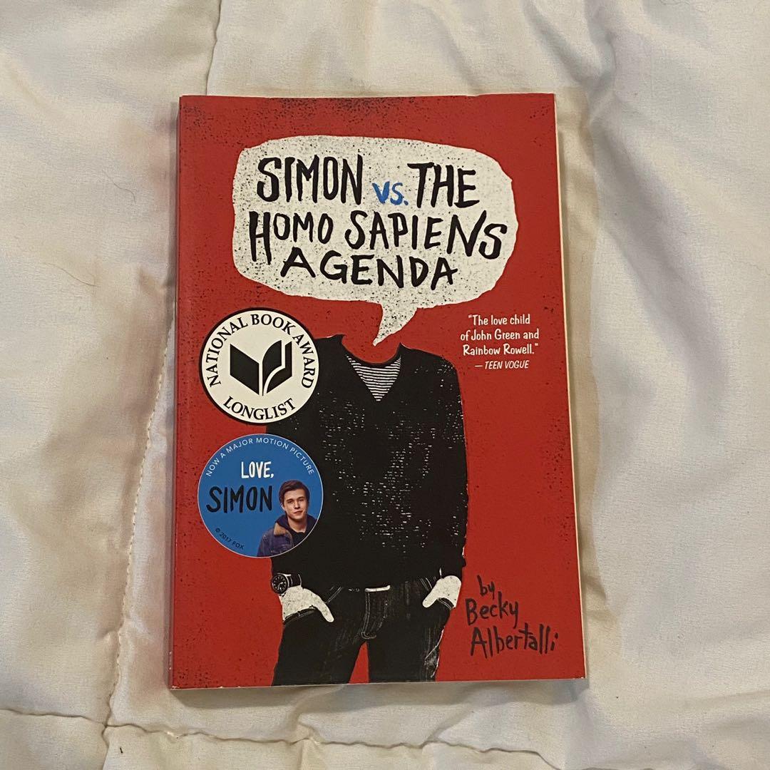 Simon vs. the Homo Sapiens Agenda by Becky Albertalli (Love, Simon ...