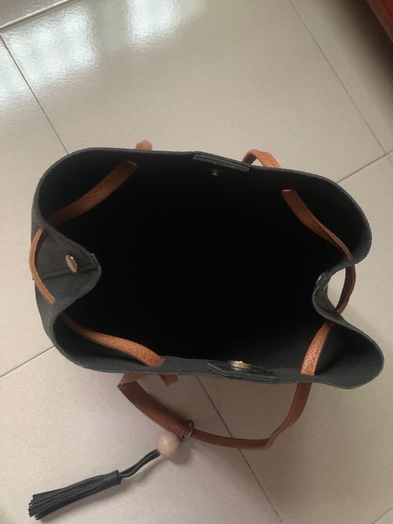 Simple black bag, Women's Fashion, Bags & Wallets, Shoulder Bags on ...