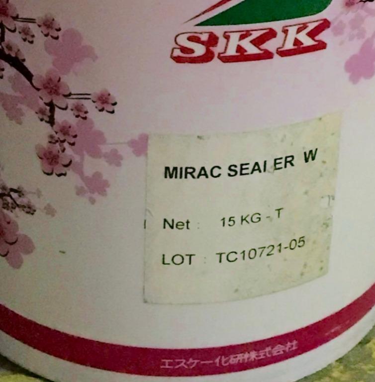 SKK 日本 水司拿 封固 底漆 Japan SKK Mirac Sealer W 15kg indoor outdoor water based primer paint, 其他, 其他 ...