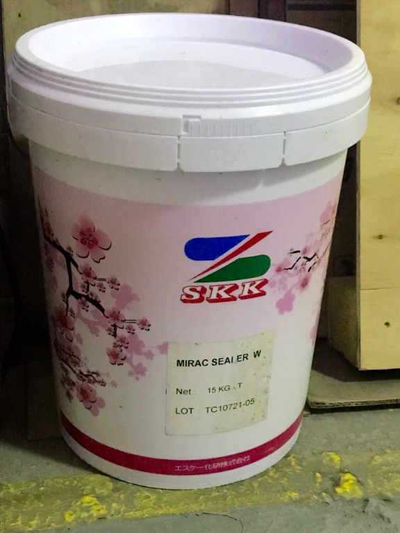 SKK 日本 水司拿 封固 底漆 Japan SKK Mirac Sealer W 15kg indoor outdoor water based primer paint, 其他, 其他 ...