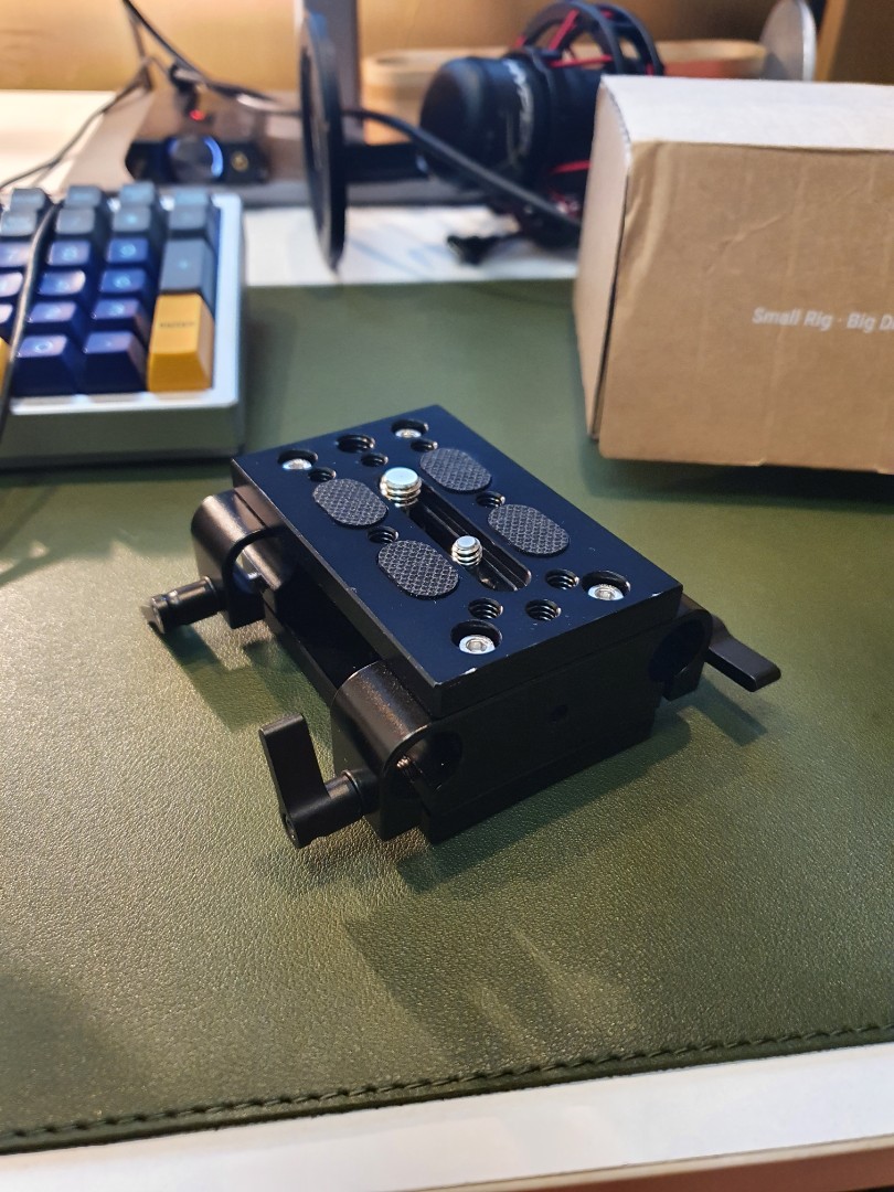 Smallrig Baseplate 1798 with Dual 15mm Rod Clam, Photography ...