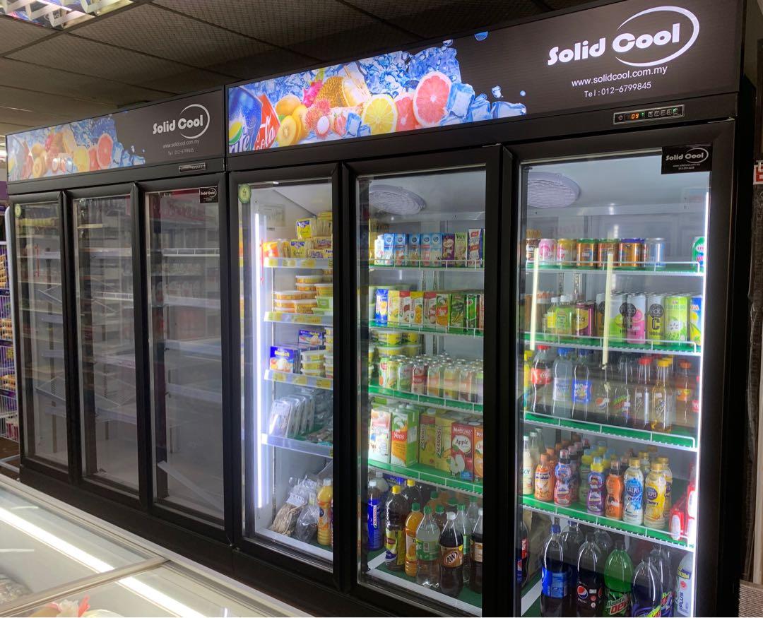 Solid Cool 3-Door Chiller, Food & Drinks, Chilled & Frozen Food on ...