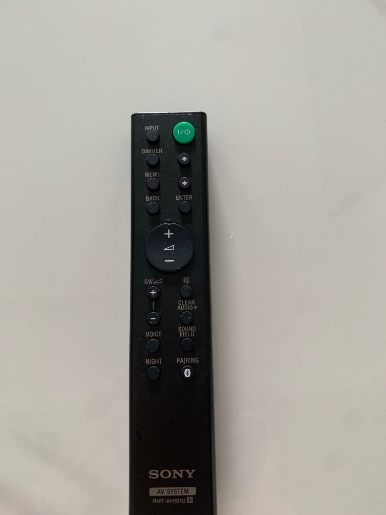 Sony soundbar remote, TV & Home Appliances, TV & Entertainment ...