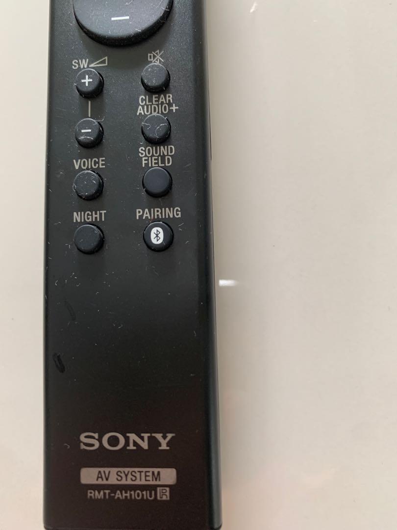 Sony soundbar remote, TV & Home Appliances, TV & Entertainment ...