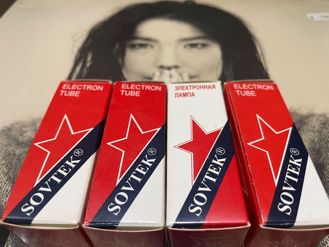 Sovtek 6N1P Vacuum tubes Quad, Audio, Other Audio Equipment on Carousell