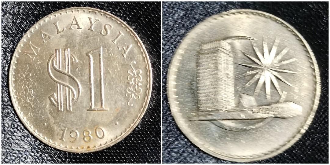 Syiling RM1 tahun 1980, Hobbies & Toys, Collectibles & Memorabilia ...