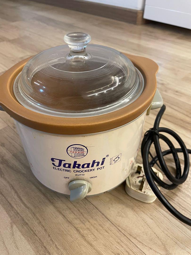 Takahi 1.2L slow cooker, TV & Home Appliances, Kitchen Appliances ...