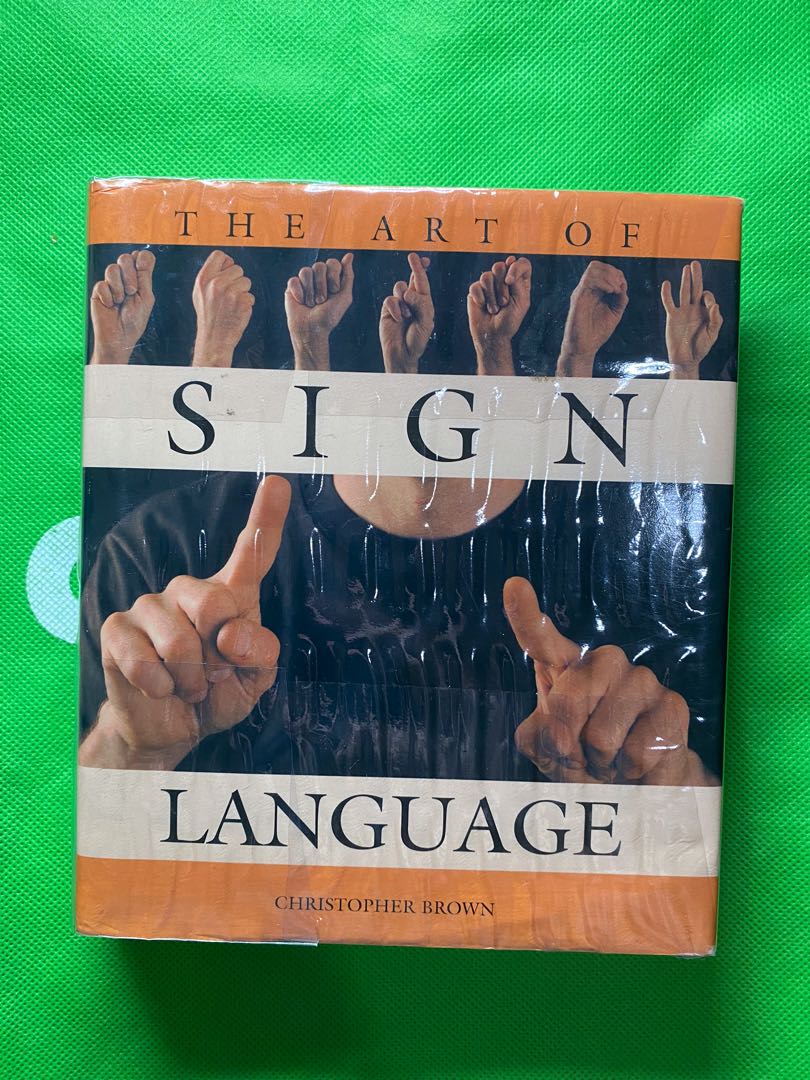 THE ART OF SIGN LANGUAGE, Hobbies & Toys, Books & Magazines, Textbooks ...