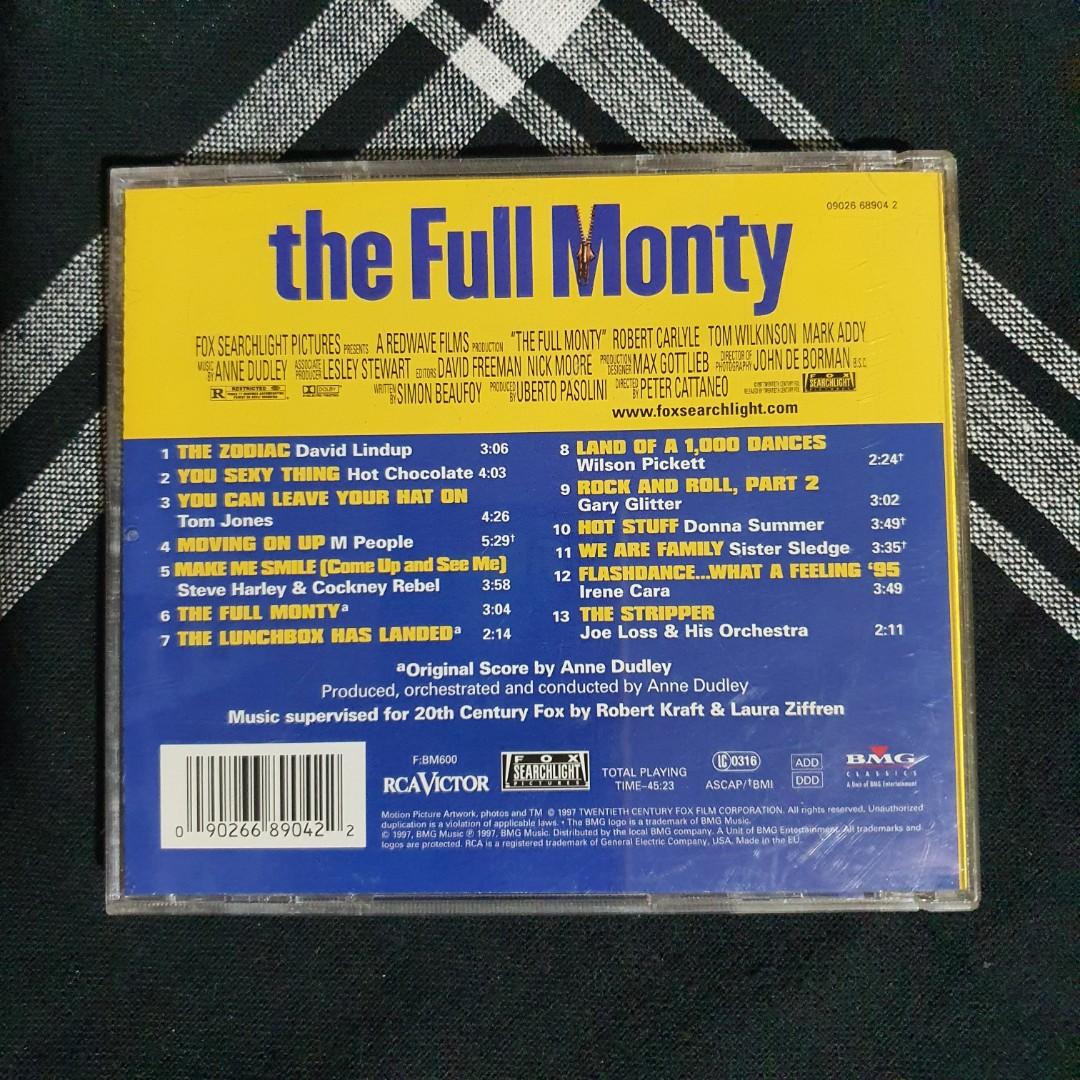 The Full Monty - Original Soundtrack - CD NM, Hobbies & Toys, Music ...