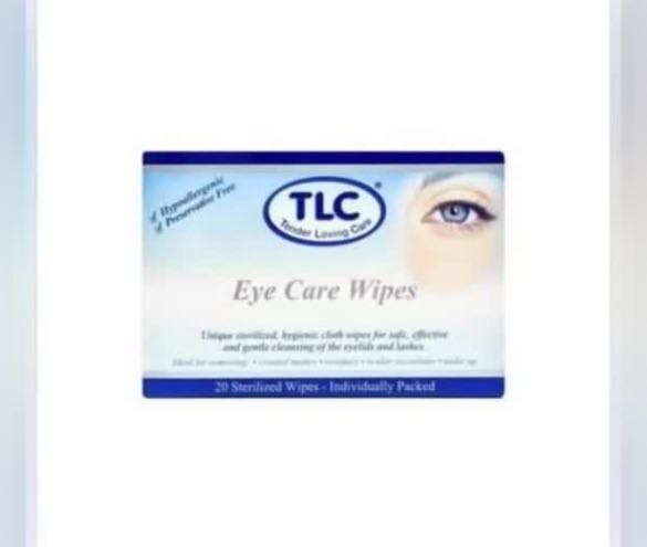 TLC eye care wipes, Beauty & Personal Care, Vision Care on Carousell