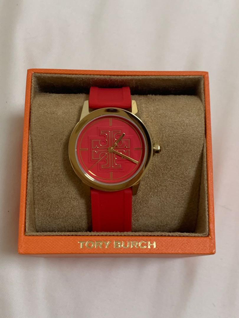 Tory Burch Red Watch, Women's Fashion, Watches & Accessories, Watches ...
