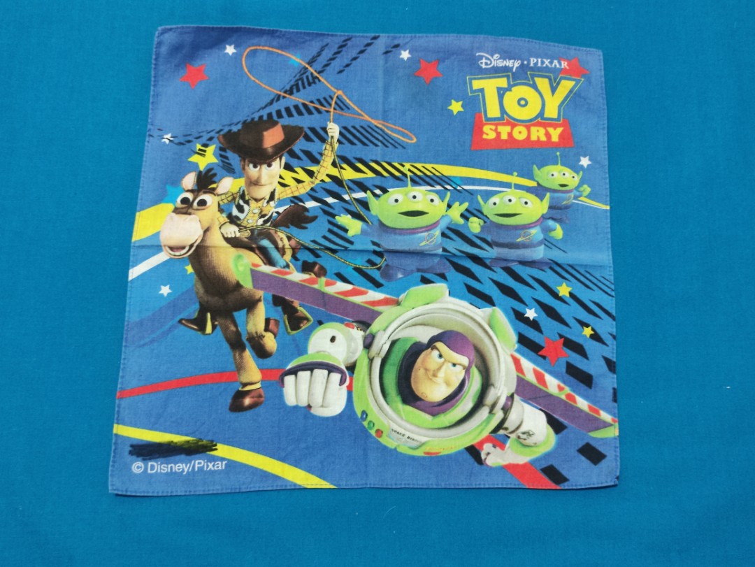 Toy Story Disney Pixar Handkerchief Hanky Panyo, Hobbies & Toys, Toys ...