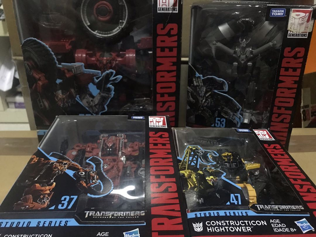 Transformers Studio Series 37 Rampage,47 HighTower,53 MixMaster and 55 ...