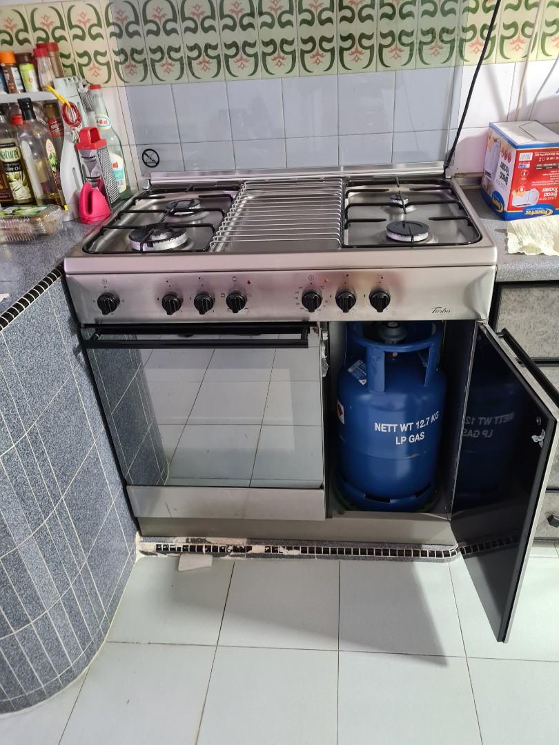 Turbo Incanto T9640WELSSV 90cm Standing Cooker With Electric Oven, TV ...