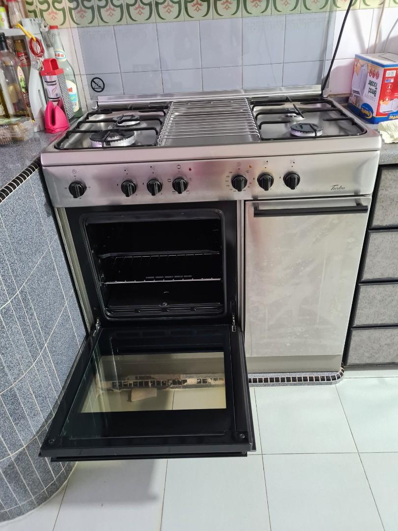Turbo Incanto T9640WELSSV 90cm Standing Cooker With Electric Oven, TV ...