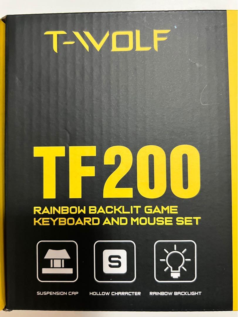 T Wolf Tf200 Gaming Mouse And Keyboard Set Computers And Tech Parts And Accessories Computer