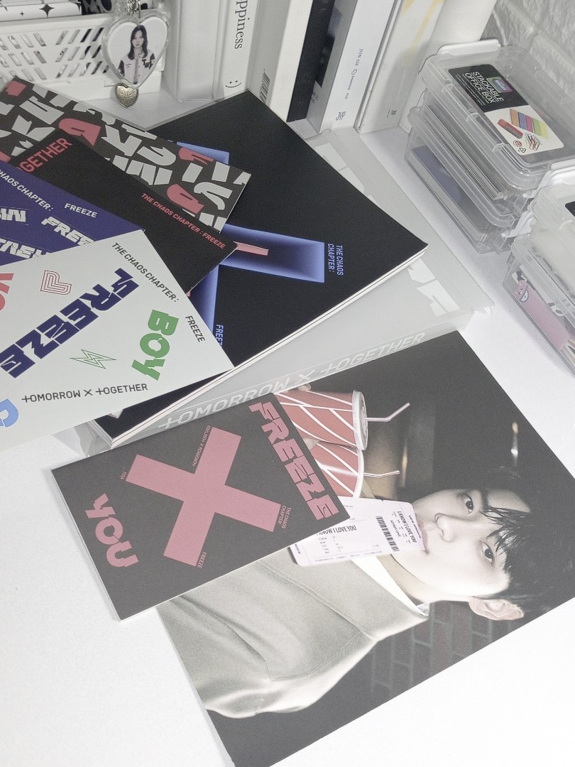 Txt Freeze you ver unsealed album, Hobbies & Toys, Memorabilia ...