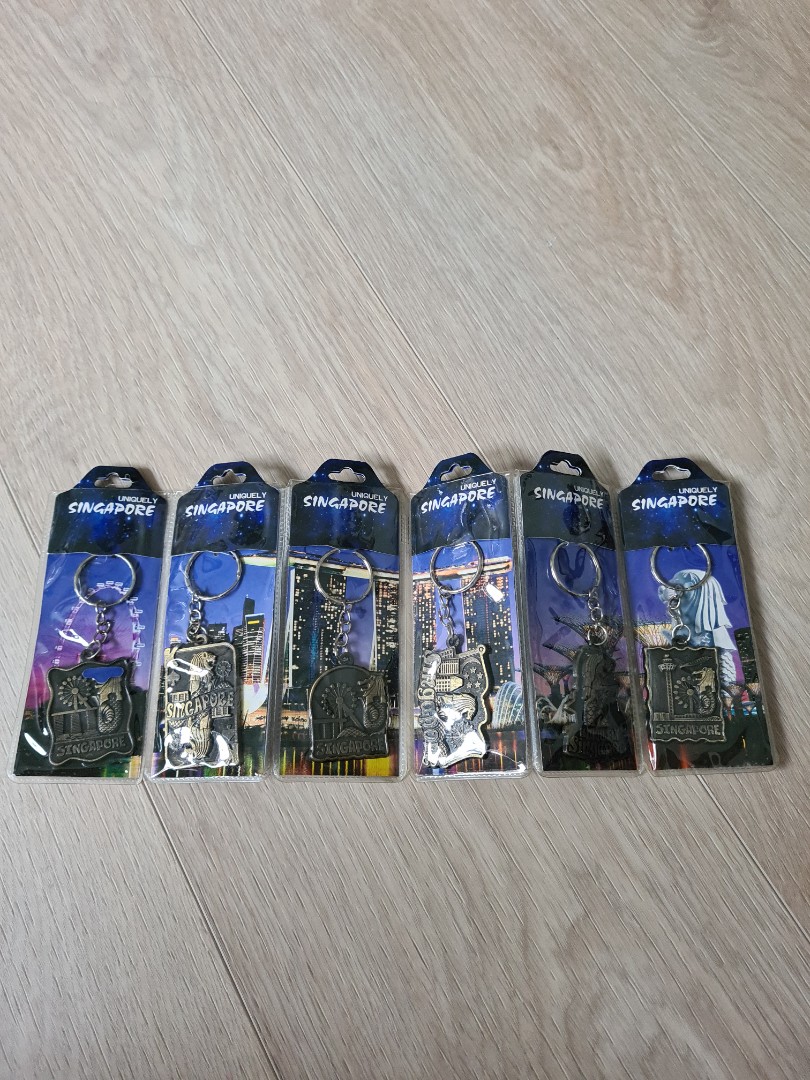 Uniquely Singapore Merlion Keychains (set of 6), Everything Else on ...